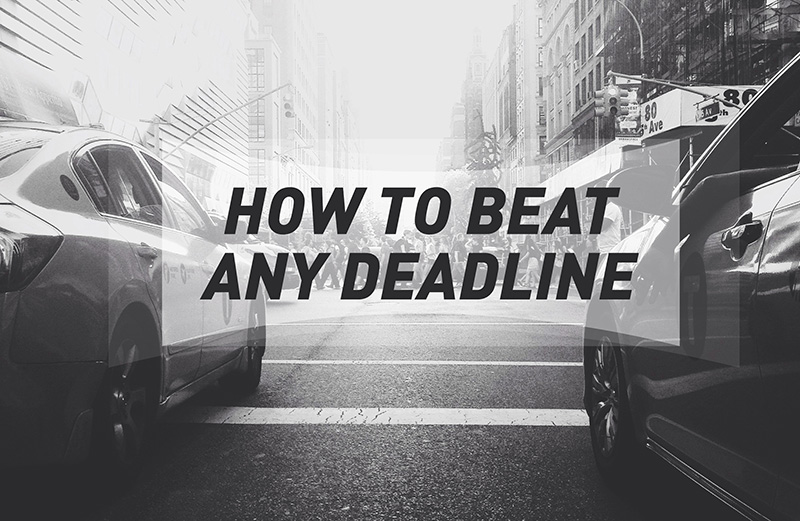 How to Beat Any Deadline » Jonathan Malm